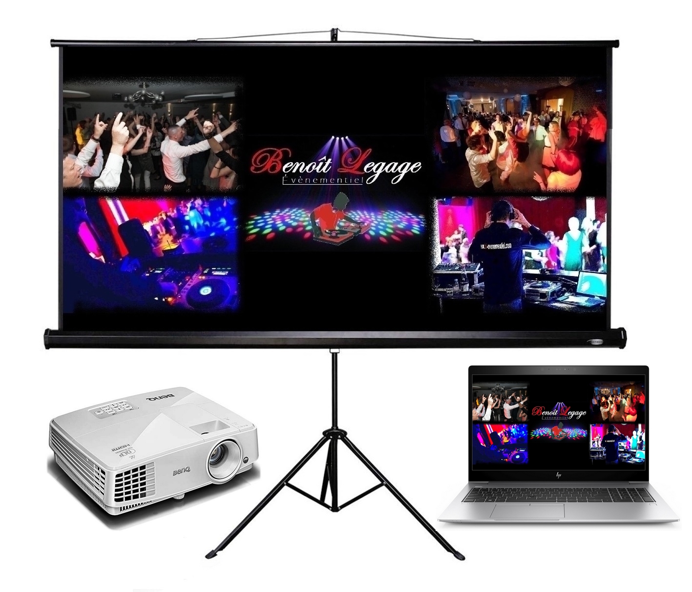 Vidéoprojection ⋆ BL Evénementiel - DJ animateur mariage Nord